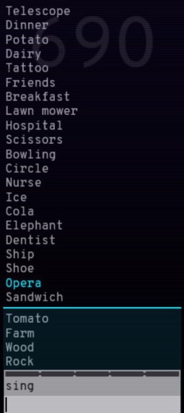 Free Word Association Game with Artificial Intelligence: Semantris