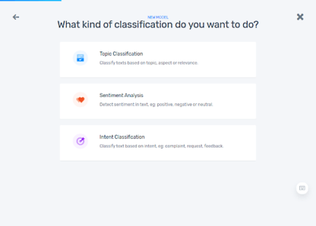 Create Custom Text Classification Models Based on Topic, Sentiment, Intent