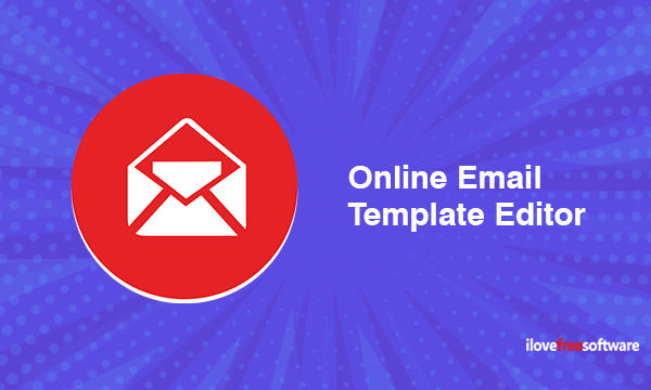 Free Online Email Template Editor with HTML Export, 40+ ESP Support