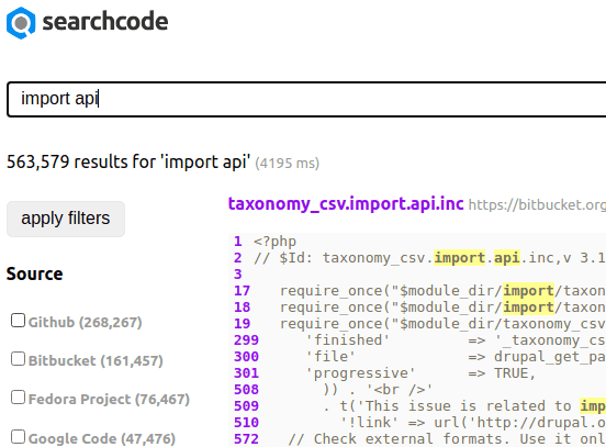 4 Free Search Engines for Developers