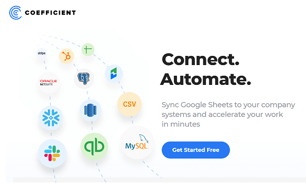 Sync Google Sheets with MySQL, Postgres, Oracle Database Free