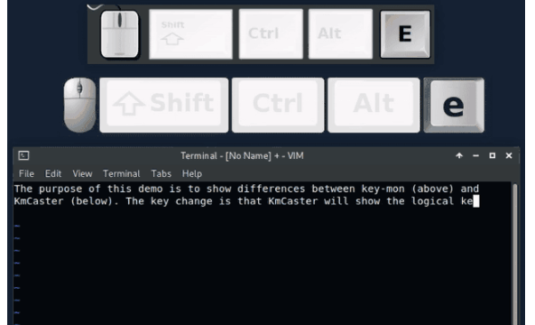Free Tool to Capture Realtime Keyboard Events for Screencasting