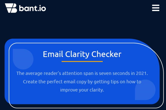 Write a Perfect Email by Getting Tips on Improvement: Email Clarity Checker