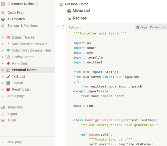 How To Add Line Numbers To Code Blocks In Notion