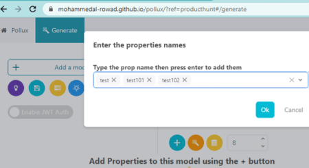 Free Fake JSON Server with Mock API Generator, JWT Auth: Pollux
