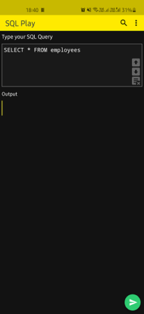Free SQL App for Android to Practice SQL Commands on Phone