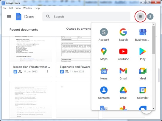Free Google Docs Desktop Client to Create Documents without Browser
