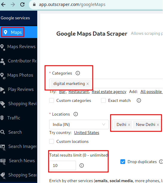 Free Google Maps Scraper To Get Business Name Phone Address Site