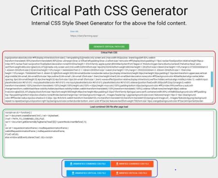 Free Critical Path CSS Generator by Sitelocity for Frontend Developers