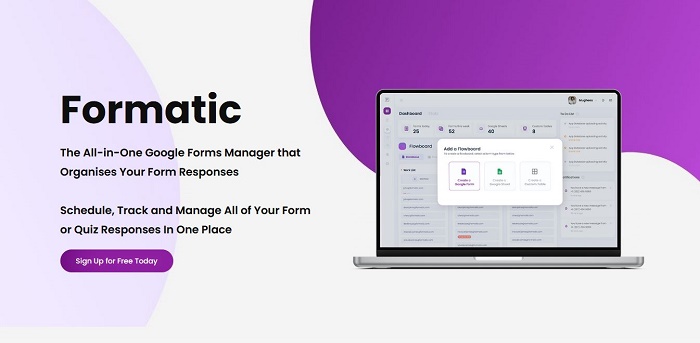Free Google Forms Manager to Organize, track Form Responses