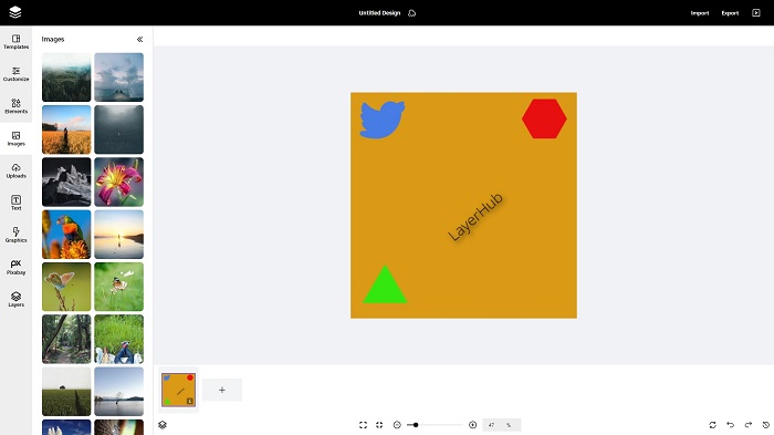 free-open-source-canva-alternative-with-stock-images-slideshow-mode