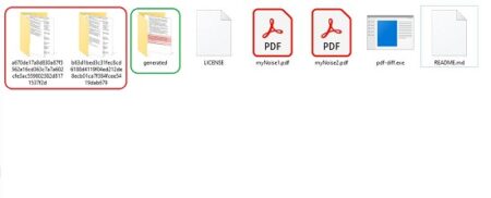Free Command Line tool to Compare PDF Files to Highlight Differences