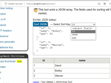 5 Free JSON Sorter Websites to Sort JSON Arrays Online
