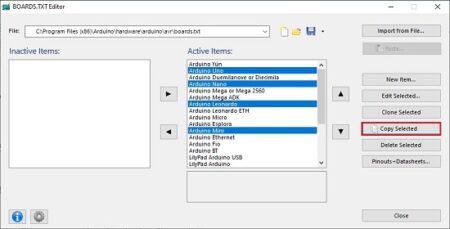 Free Software to Edit Arduino Boards.txt Programmers.txt Files