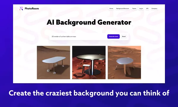 Free AI Background Generator to Create Unique Images using Description