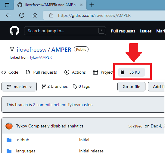 How To See Size Of A GitHub Repository Before Downloading Cloning