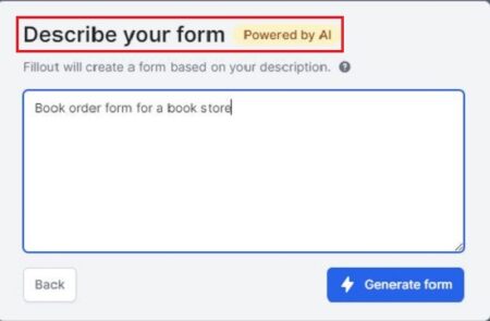 Free AI based Form Builder with built-in Components and Integration for ...