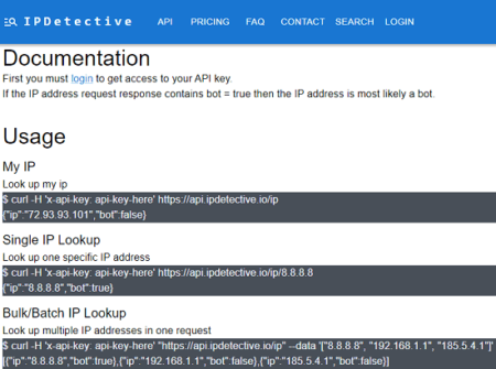 Free IP Analysis API to Detect Bots, VPN, Proxy IP Adress