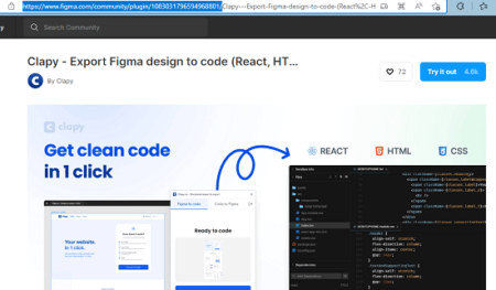 Convert Figma design to React component for free using this plugin