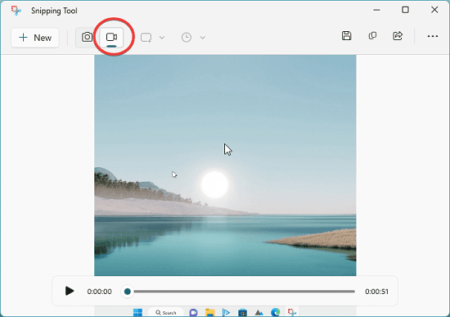 How to Record Screen using Snipping Tool in Windows 11