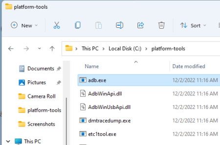How to Transfer Folders from PC to Android Subsystem on Windows 11