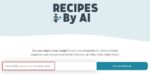 Generate Recipes using AI from List of Ingredients using this Free Tool