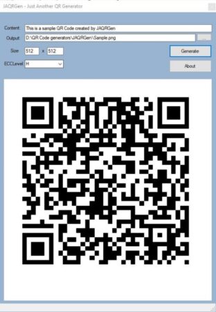 5 Free Open Source QR Code Creator for Text, URLs, Contacts