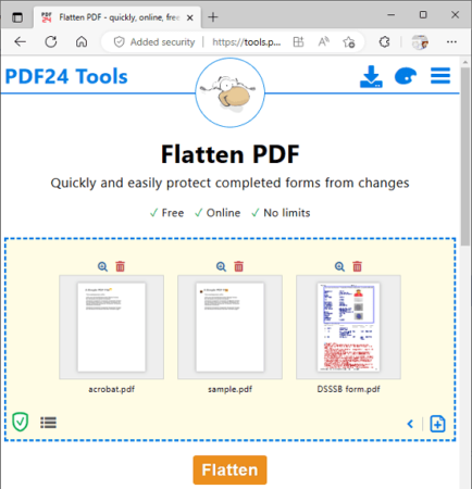 5 Websites to Flatten PDF Online to make PDF Text not Copyable