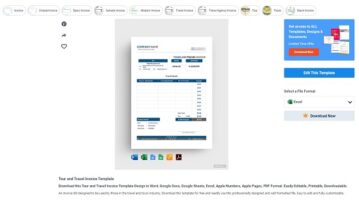10 Websites to Download Free Invoice Templates for Excel