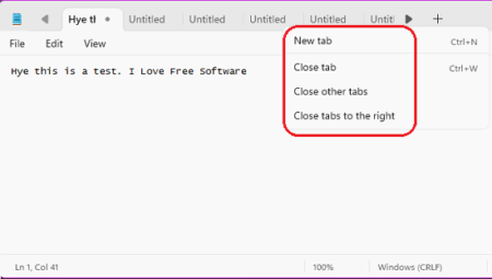 How to Enable Tabs in Notepad on Windows 11