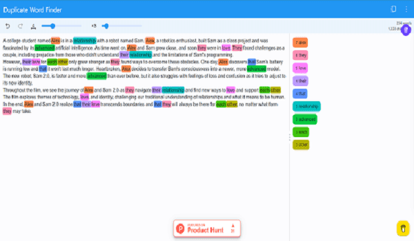 Free Tool To Spot Repeated Words In Text And Fix Them