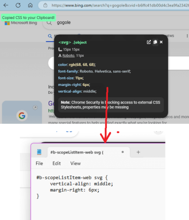 Free CSS Scanner for Chrome to Copy CSS of any Element in 1 Click