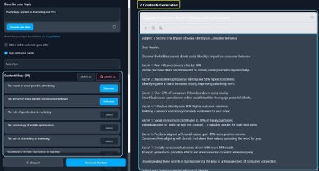 Free AI tool to Write Educational and Promotional Emails that Generate ...