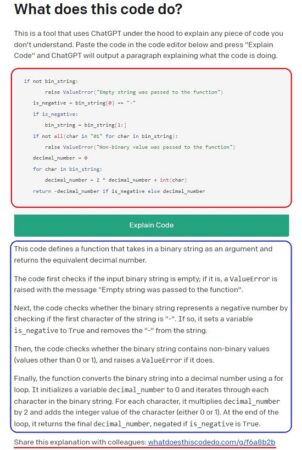 Generate Code Explanation using ChatGPT with this Free Tool