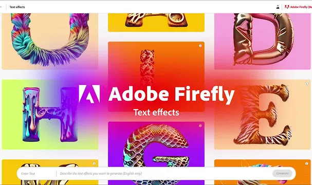 Text Effects by Adobe Firefly: Generate Unique Text Styles via AI Prompts
