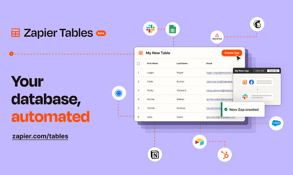 How to use Zapier Tables to Store Data and Integrate with Zaps
