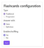 Free Open-Source Studying System based on Flashcards for Students