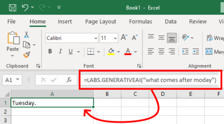 How to use Microsoft Excel Labs to try Generative AI in Excel