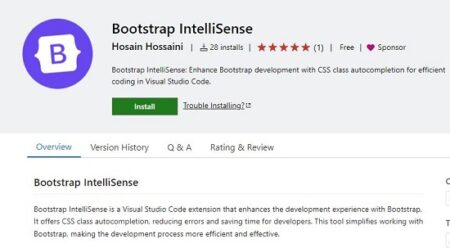 Free Bootstrap CSS Class Auto Complete VS Code Plugin: Bootstrap ...