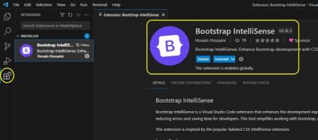 Free Bootstrap CSS Class Auto Complete VS Code Plugin: Bootstrap ...