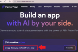Build Flutter Android Apps using AI with FlutterFlow AI Gen Tool