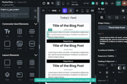 Build Flutter Android Apps using AI with FlutterFlow AI Gen Tool