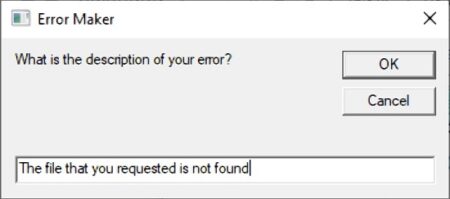How to Create Fake Error Message Dialogs on Windows