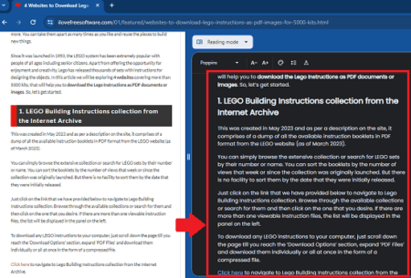 How to Enable Edge Like Distraction Free Reading Mode in Chrome