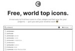 Free Website to Download 130K+ SVG icons, Monochrome & Colored