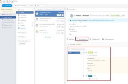 Free Data Intelligence Desktop app to Organize Files with Multiple Versions