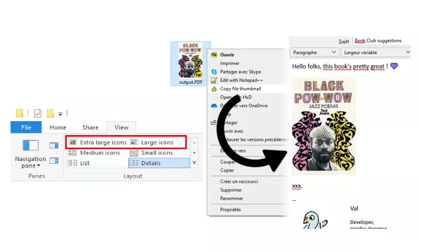 How to Copy File Thumbnails in Windows in 1 Click