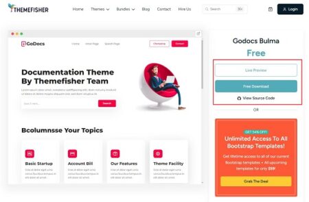 Download 500+ HTML Landing Page Templates with Code on this Website