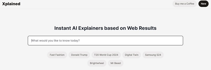 Free AI Tool to Explain Any Topic Based on Web Results