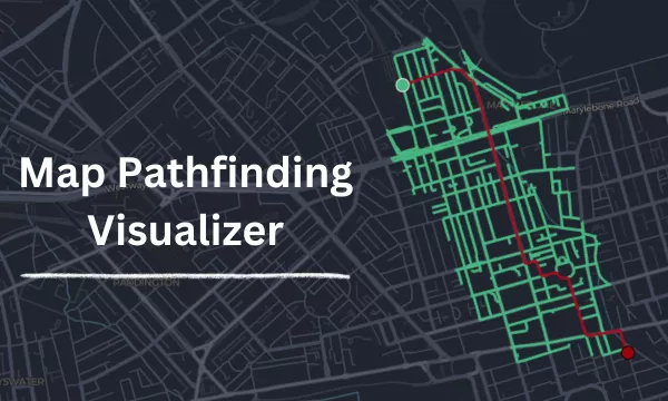 Free Tool to Visualize Pathfinding Algorithms on Real Map